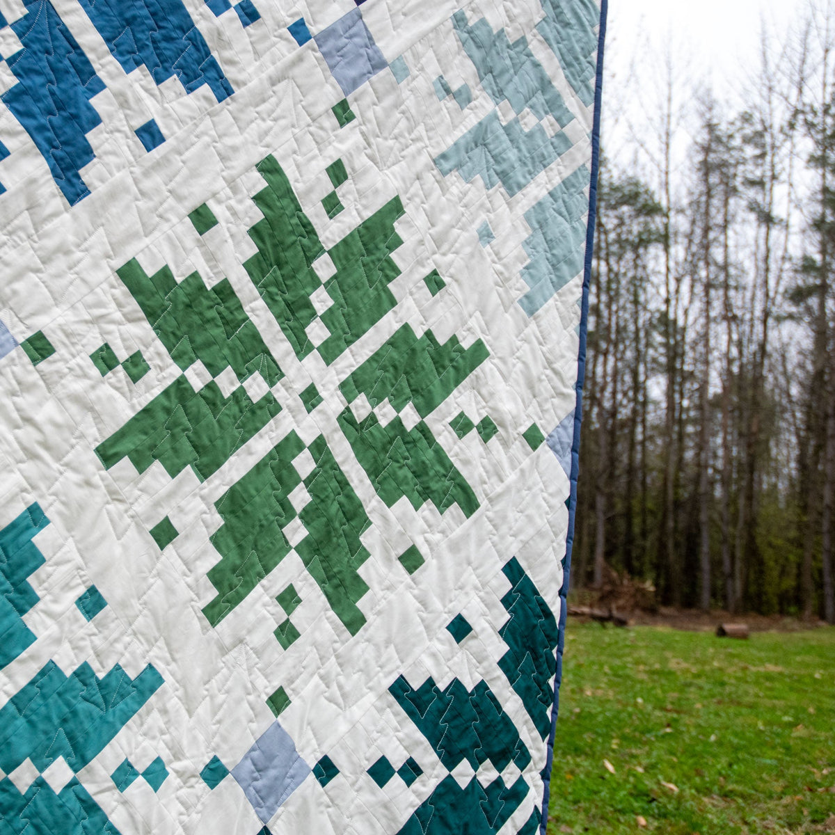North Wind Quilt Kit featuring Knitted Star by Lo and Behold – Lindley ...