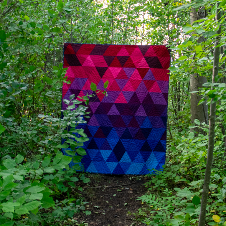 Berry Harvest Triangle Fade Quilt Kit – Lindley General Store